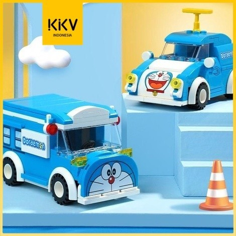 Jual Mainan Balok MOBIL DORAEMON Block Pasang KEEPLEY | Shopee Indonesia