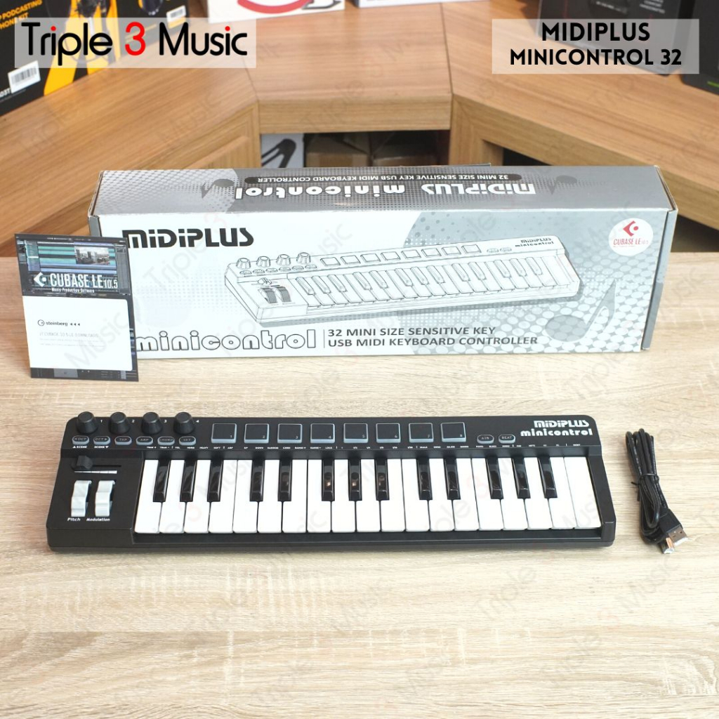 Jual MIDIPLUS MINI CONTROL minicontrol 32 keys Midi Controller | Shopee Indonesia