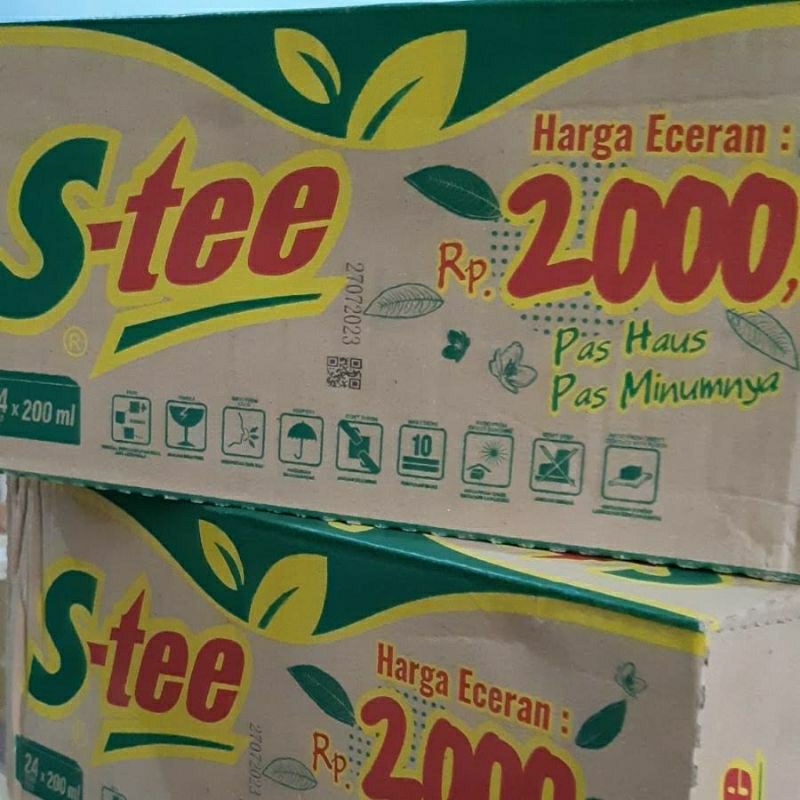 Jual s-tee 200ml per dus isi 24pcs | Shopee Indonesia
