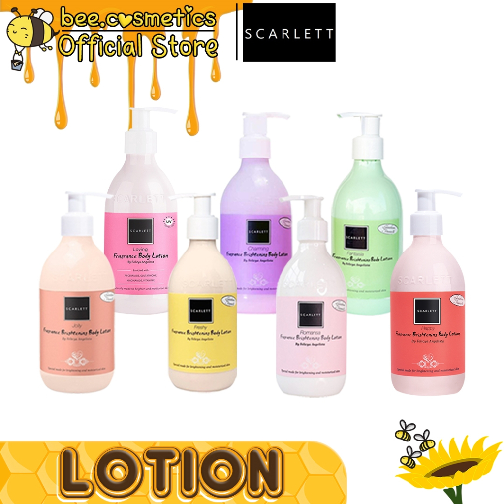 Jual SCARLETT HAND & BODY LOTION ALL VARIAN (HAPPY/ROMANSA/JOLLY ...