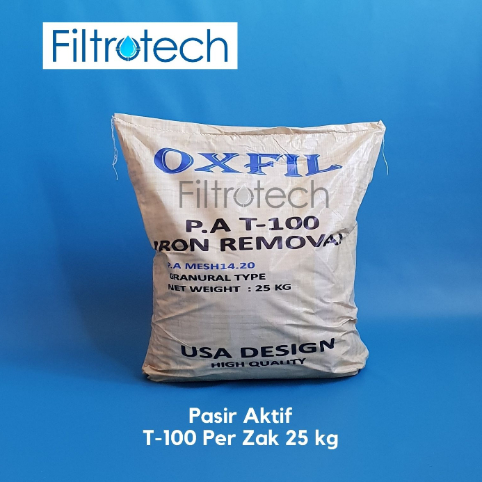 Jual Pasir Aktif T-100 per sak 25 kg | Shopee Indonesia