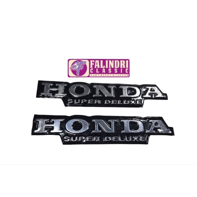 Jual emblem tangki honda gl100 gl125 emblem gl100 gl125 | Shopee Indonesia