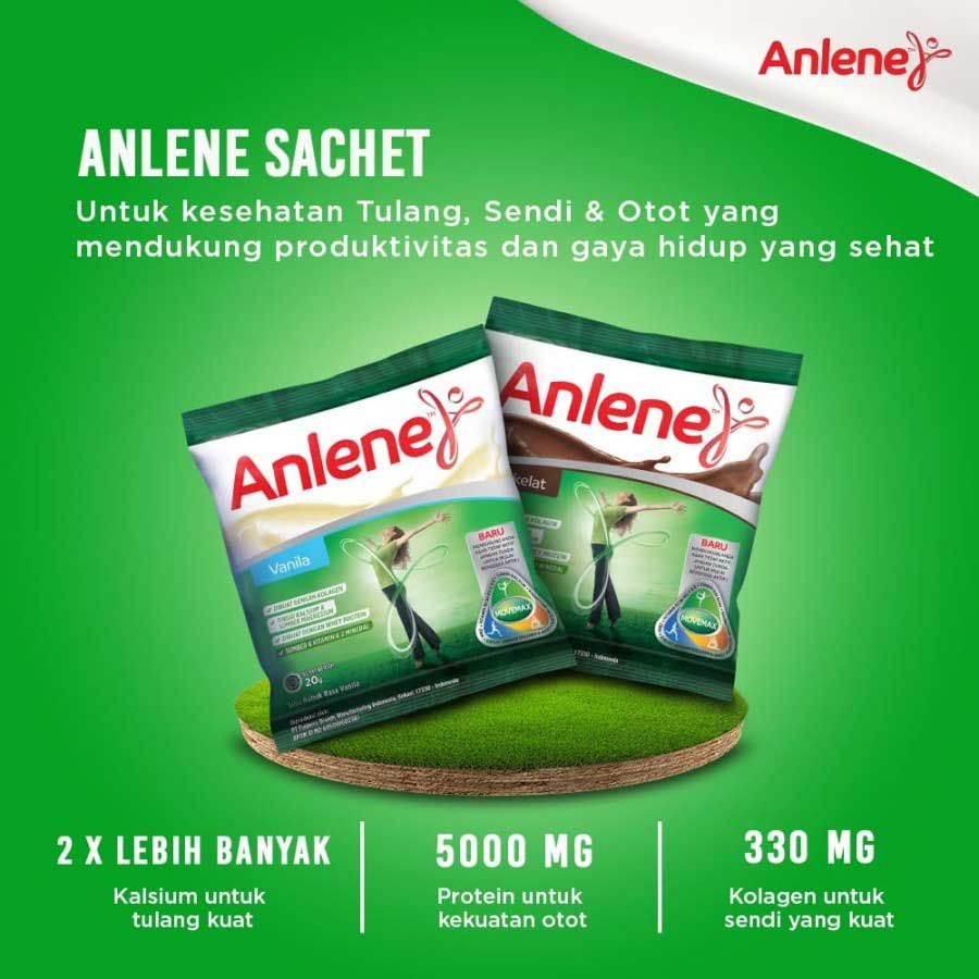 Jual Anlene Gold Sachet 10x25gr / Anlene Actifit Sachet Vanila 10x20gr ...