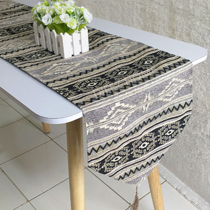 Jual Table Runner Panjang Taplak Meja Tamu Mewah Aesthetic Minimalis ...