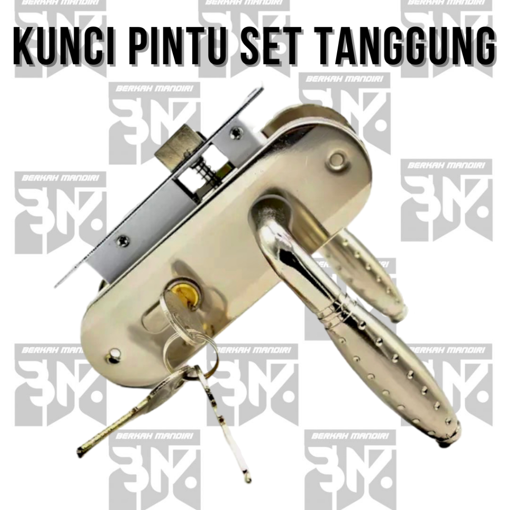 Jual VICO Gagang Kunci Pintu / Handle Pintu Komplit Ukuran Tanggung ...
