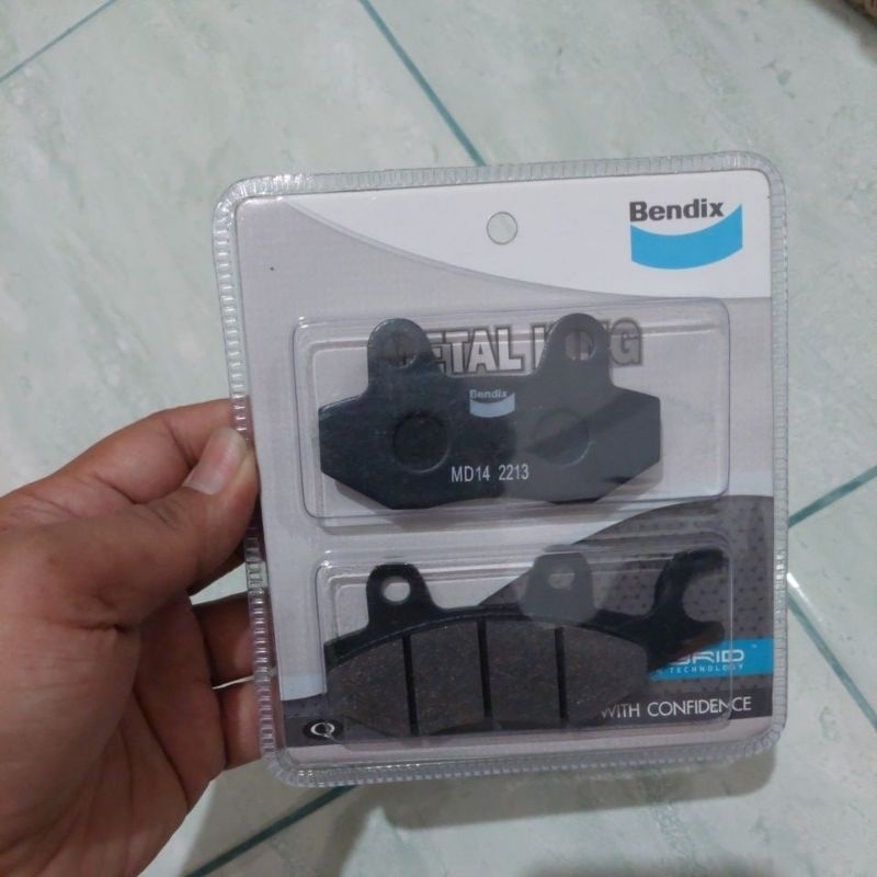Jual Kampas rem Bendix METAL KING ninja150-250-300 karbu/Fi Ninja mono ...