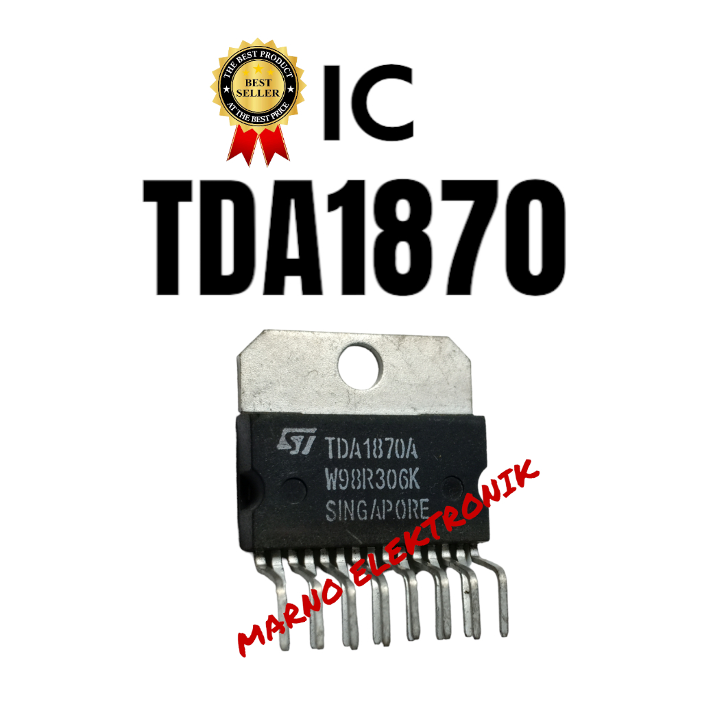 Jual IC TDA 1870 TDA1870 TDA1870A IC TDA 1870A ASLI ORI ORIGINAL ...