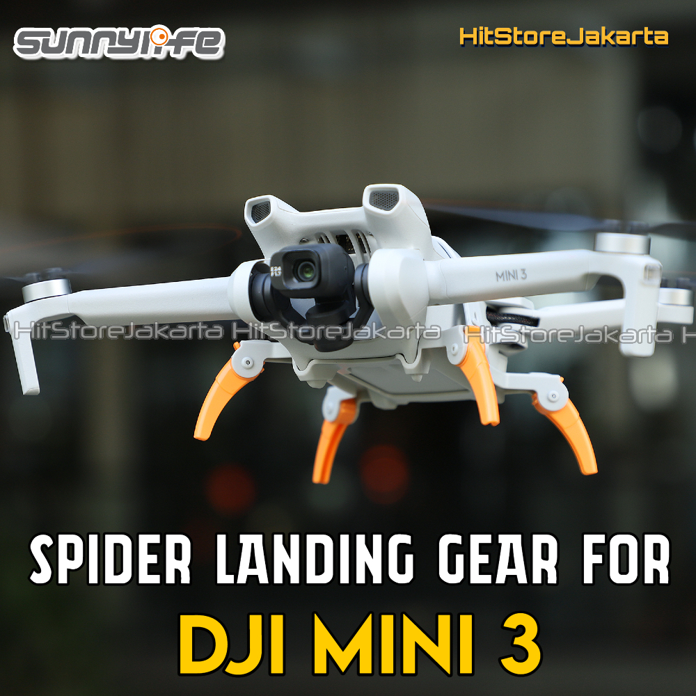 Jual Sunnylife Spider Landing Gear for DJI Mini 3 Folding Landing Gear ...
