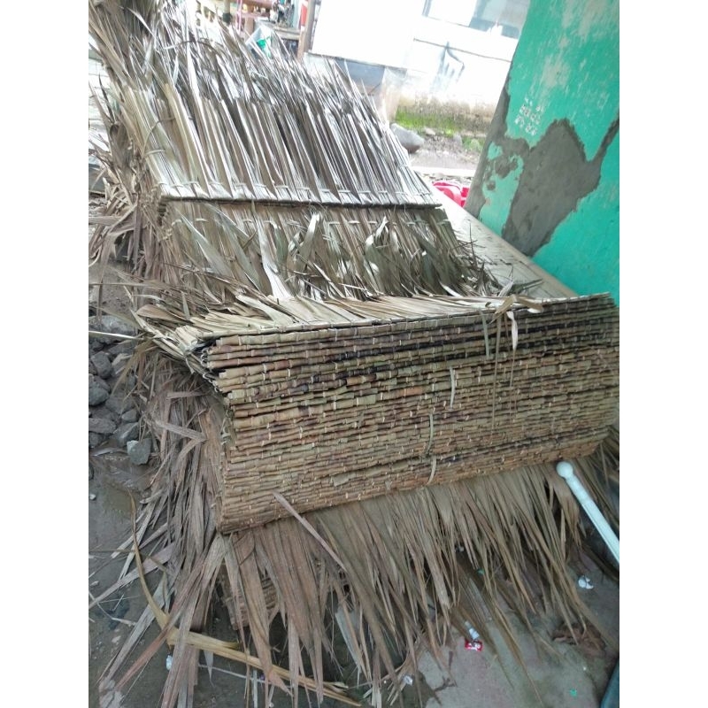 Jual ATAP DAUN RUMBIA ATAU DAUN KIRAY SATUAN MINIMAL ORDER 5 LEMBAR ...