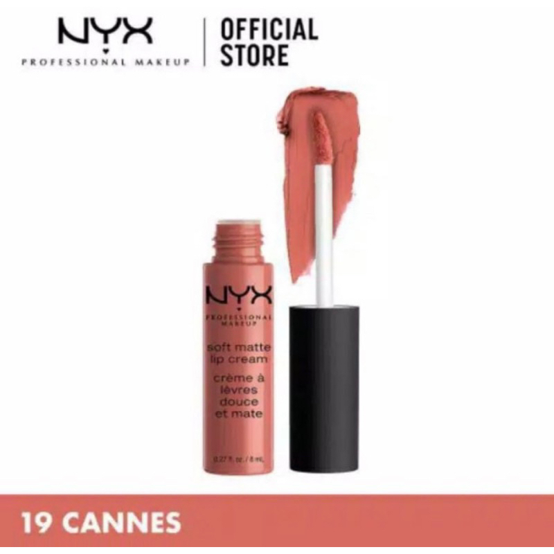 Jual Nyx Soft Matte Lip Cream - Cannes | Shopee Indonesia