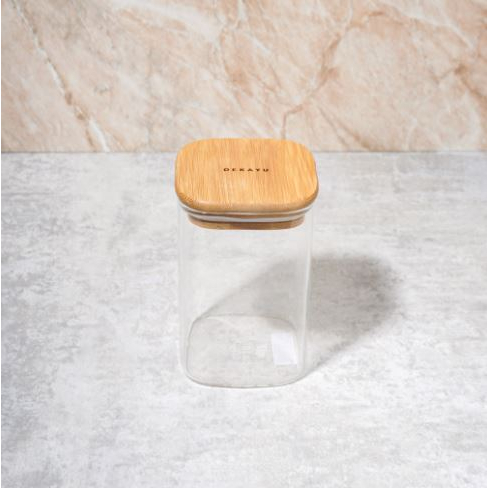 Jual HOMIE Toples Kaca Lili Kotak 800ml - 1600 ml / Korean Storage ...