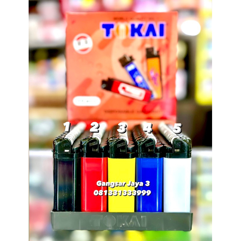 Jual korek Tokai original warna Solid ecer 1 pcs | Shopee Indonesia