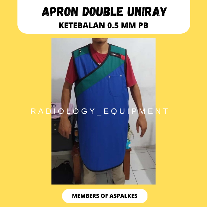 Jual APRON DOUBLE RADIOLOGI XRAY RONSEN RONTGEN RONGENT PUSKESMAS ...