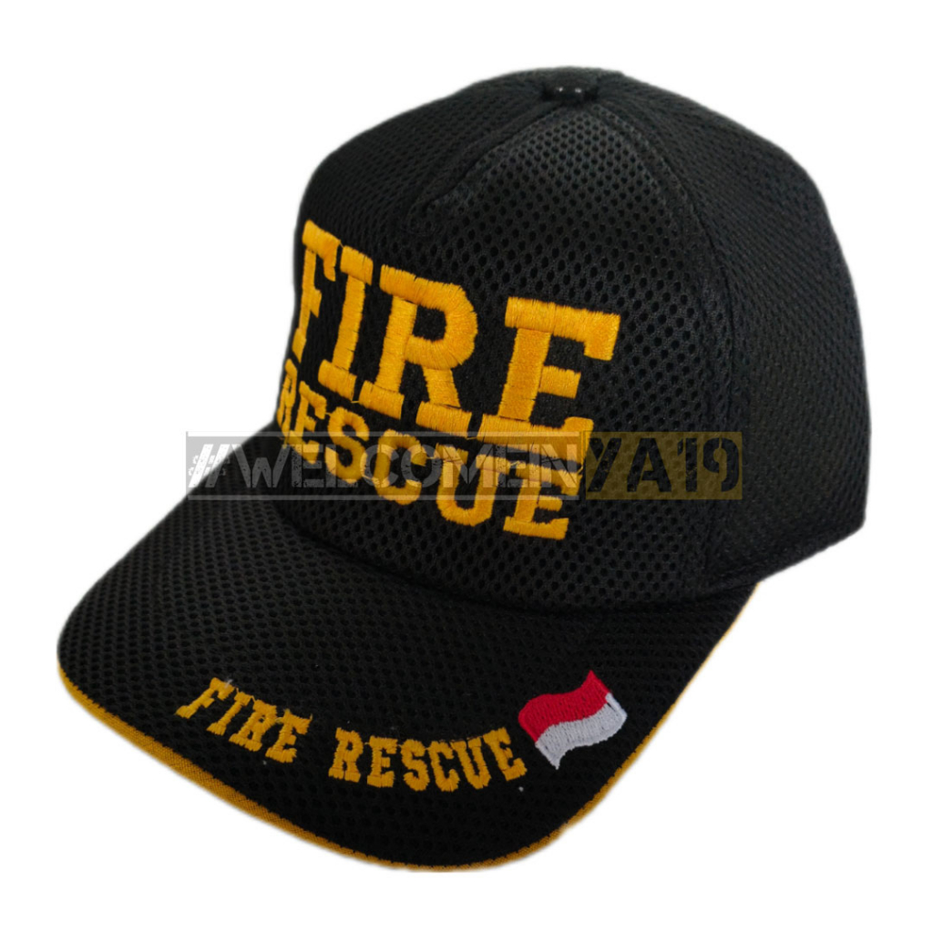 Jual Topi Jaring FIRE RESCUE / Topi Pemadam Kebaran tam | Shopee Indonesia