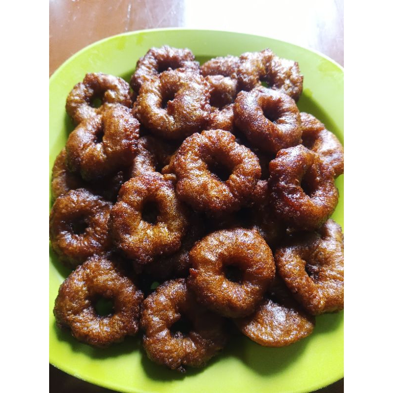 Jual kue cucur/kue cicin kemasan box isi 25 khas bengkulu | Shopee ...