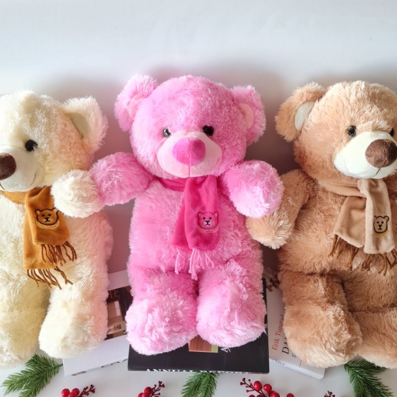 Jual Boneka beruang Teddy Bear murah bagus lembut dan halus (Ukuran L ...