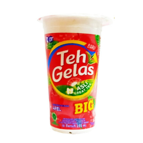 Jual TEH GELAS Apel Big Cup Teh Manis Apple 270 ml | Shopee Indonesia
