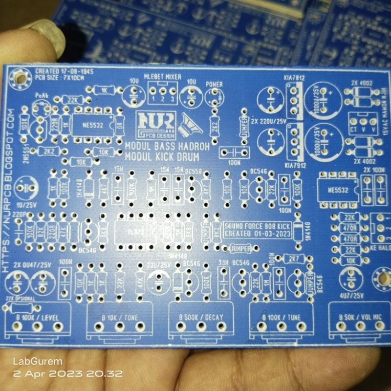 Jual pcb modul kick drum modul bass hadroh Fyber fr4 | Shopee Indonesia