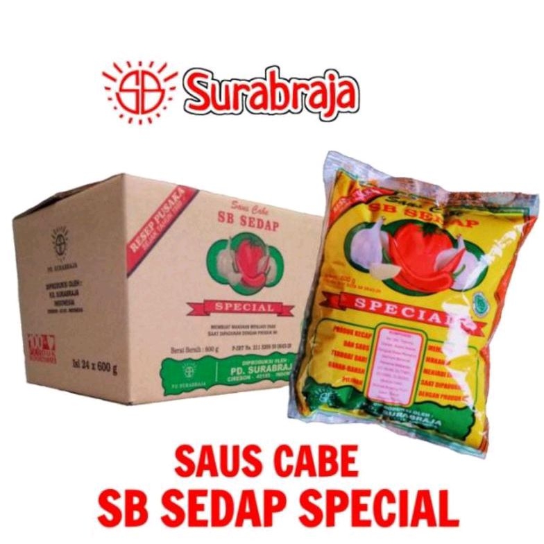 Jual Saos sambal pedas sedap spesial Surabraja | Shopee Indonesia