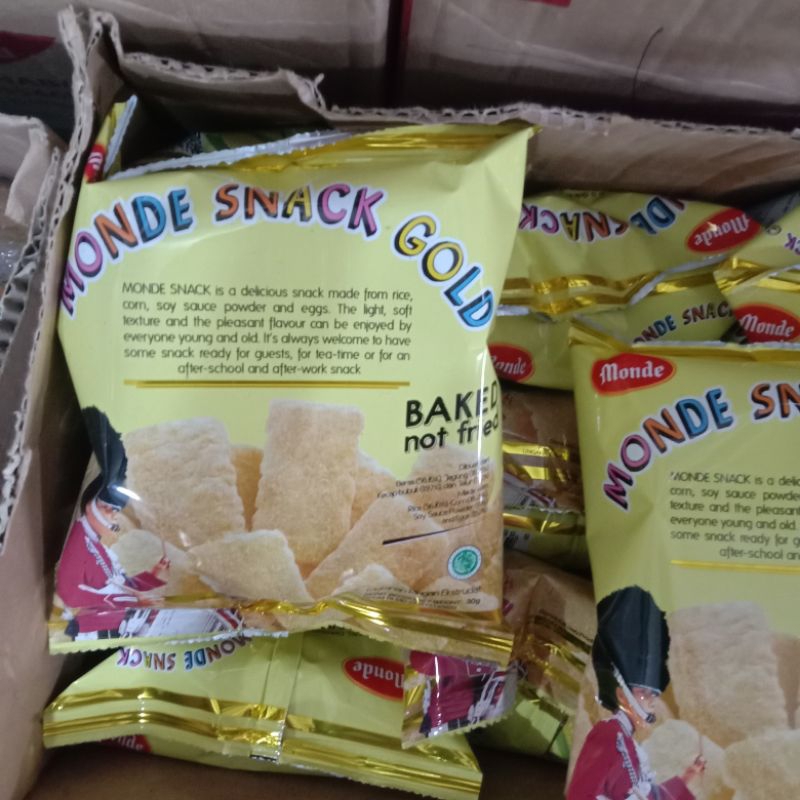 Jual [27 gram] Monde snack gold | Shopee Indonesia