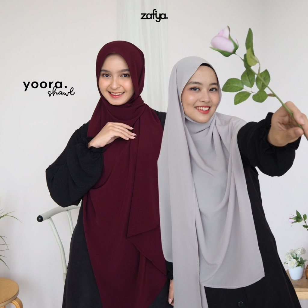 Jual YOORA SHAWL By Zafiya | Shopee Indonesia