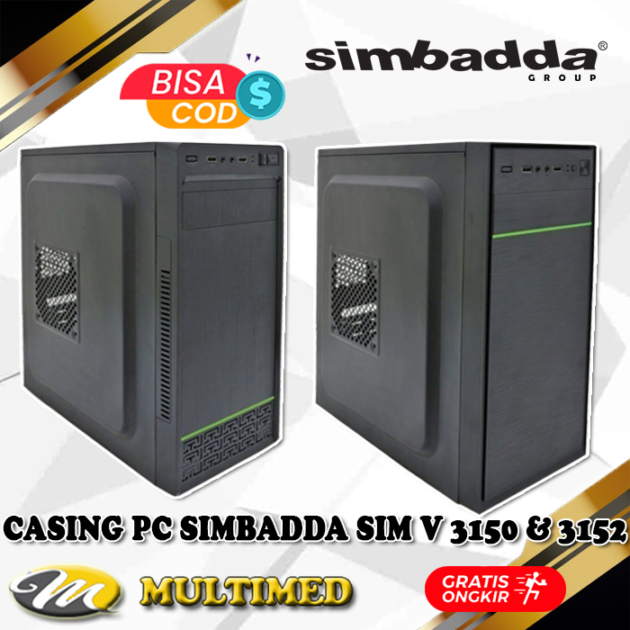 Jual Casing PC Office Simbadda Sim V Dengan PSU 380 Watt | Shopee Indonesia