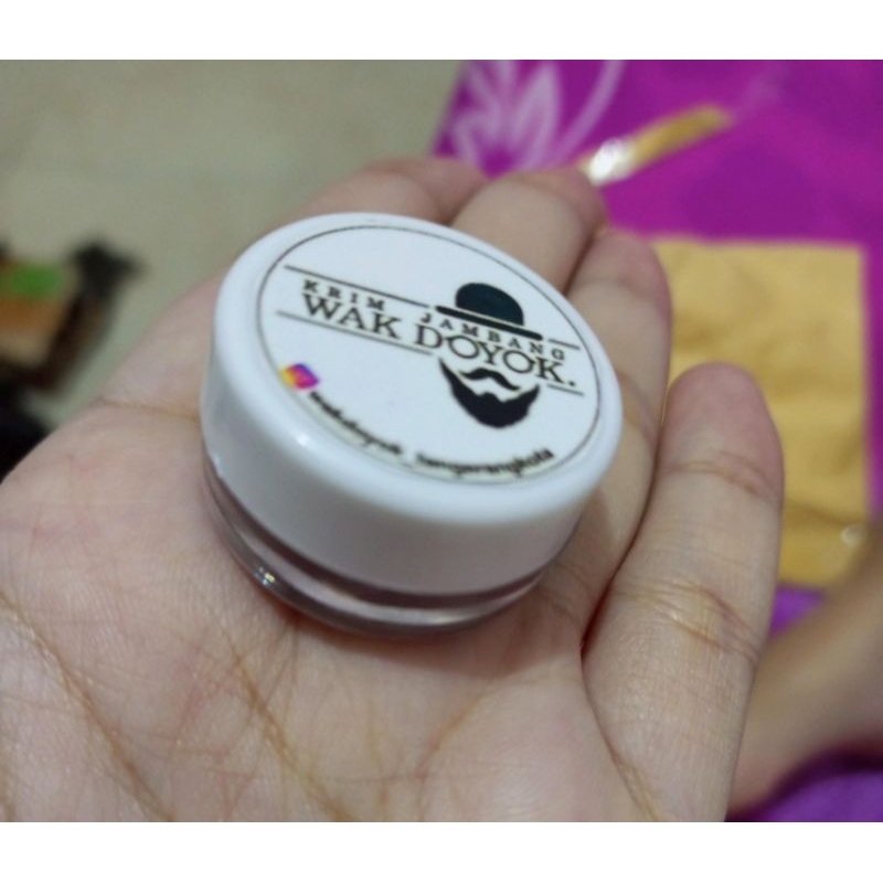 Jual New Wak Doyok Mini Cream Penumbuh Rambut Brewok Alis Jambang dan ...