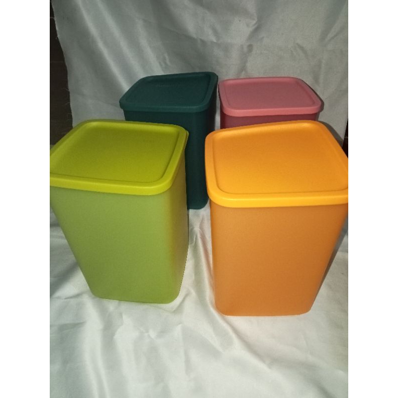 Jual Tall Square Round Tupperware (1pcs) | Shopee Indonesia