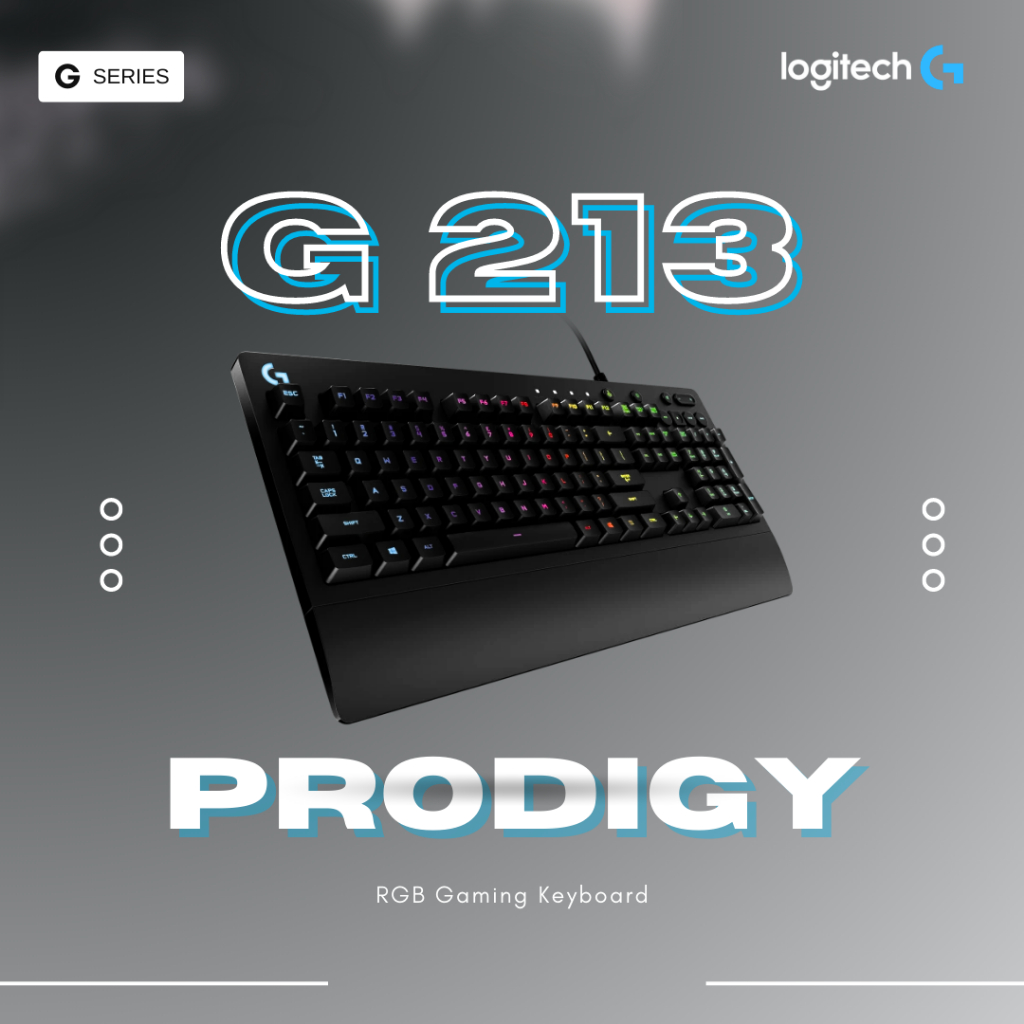 Jual Keyboard Gaming Logitech G213 Prodigy dengan RGB Lighting | Shopee ...