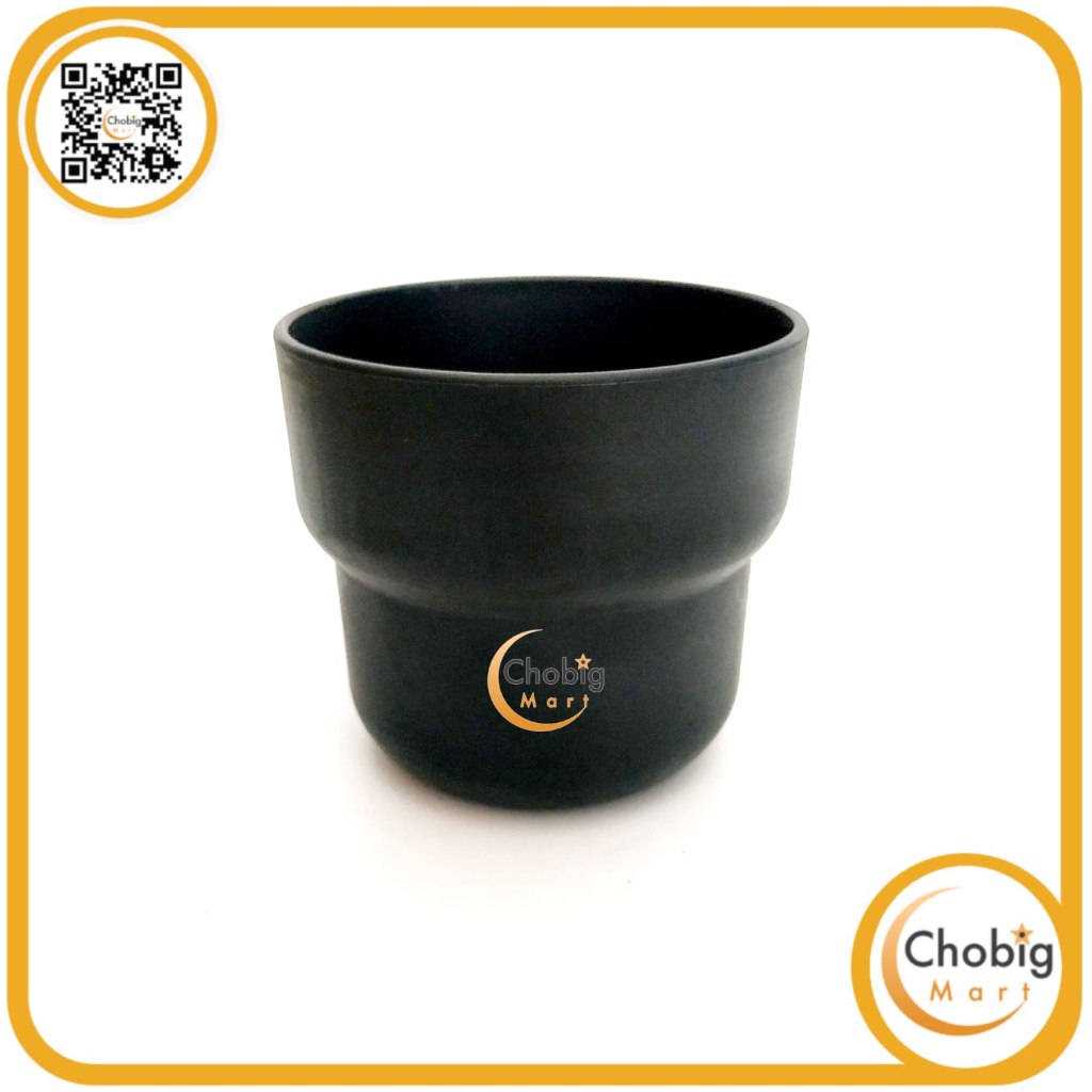Jual CHOBIG Pot Tanaman / Pot Bunga Cantik / Pot Hitam Estetik | Shopee ...