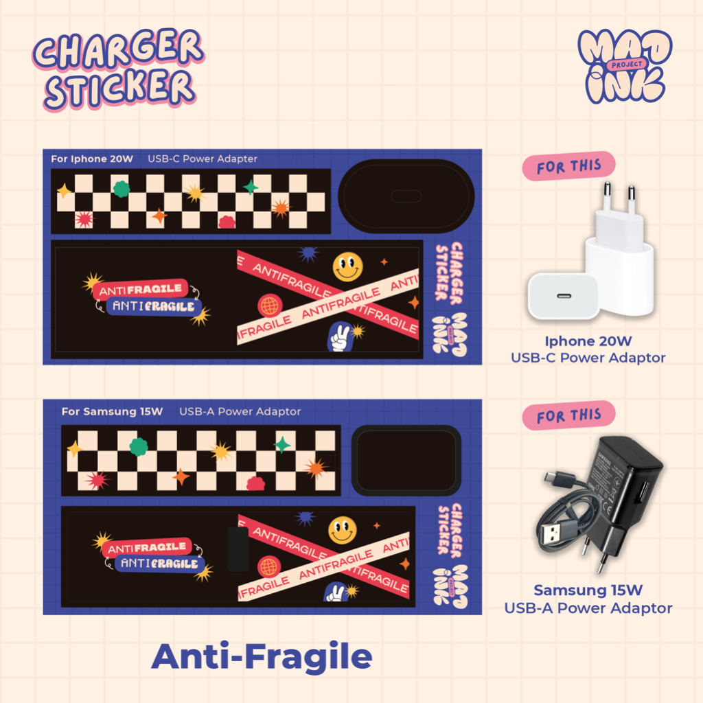 Jual MAD INK - CHARGER STICKER (BACA DESKRIPSI TERLEBIH DAHULU ...