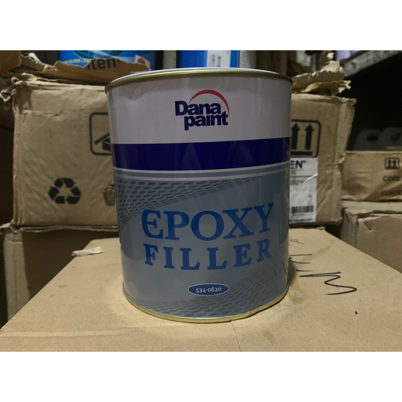 Jual Dana Paint Epoxy Filler White/Abu 1kg | Shopee Indonesia