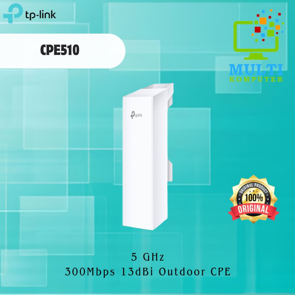 Jual TP-LINK CPE510 5GHz 300Mbps 13dBi Outdoor - TP LINK CPE 510 ...