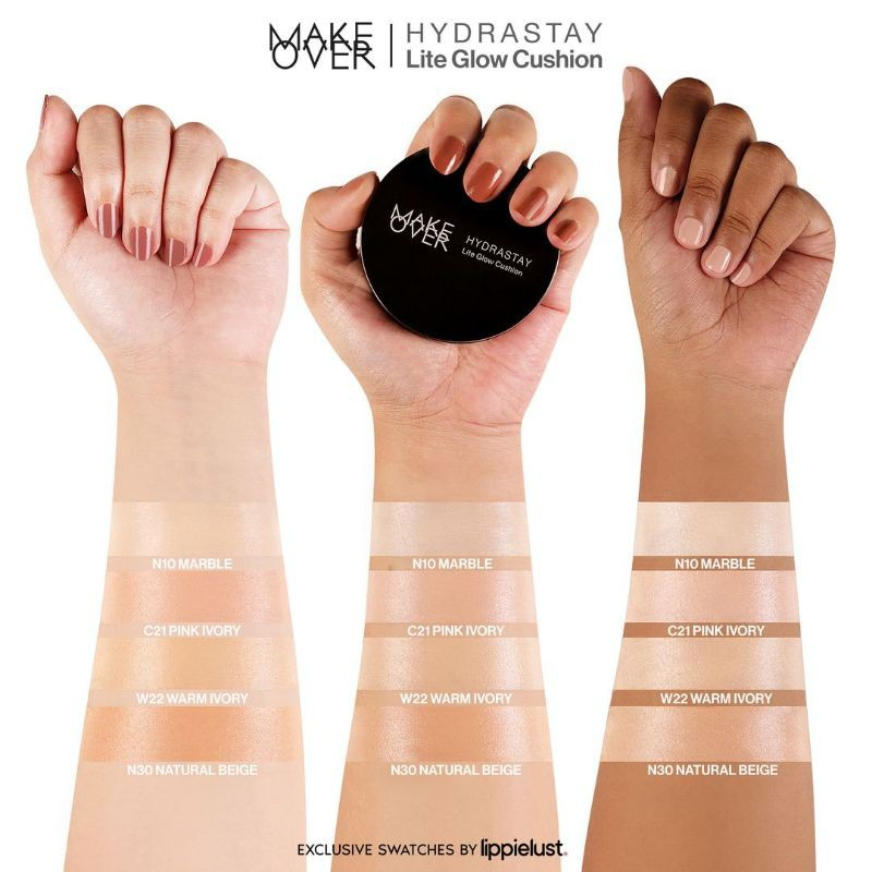 Jual Bedak Cushion | MAKE OVER Hydrastay Lite Glow Cushion 15 g ...