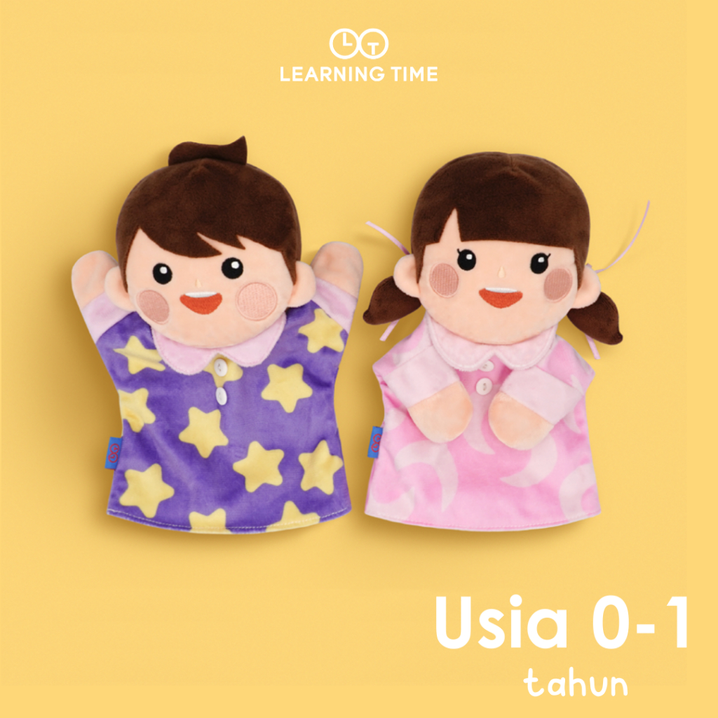 Jual Learning Time Duo Duo Tian Tian Puppet - Sepasang Boneka Tangan ...