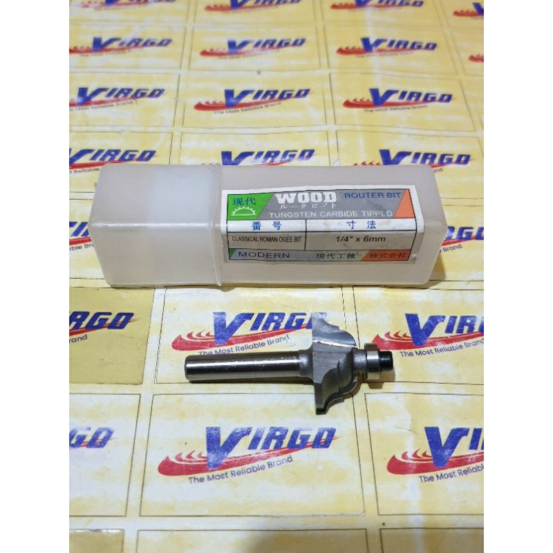 Jual MATA PROFIL ROUTER TRIMMER KAYU CLASSICAL ROMAN OGEE BIT 1/4" x ...