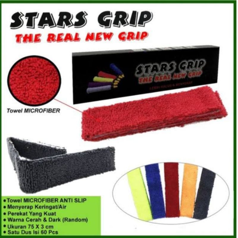 Jual Grip Star Towel / Stars Grip / Starsgrip Bahan Halus Dan Tipis ...