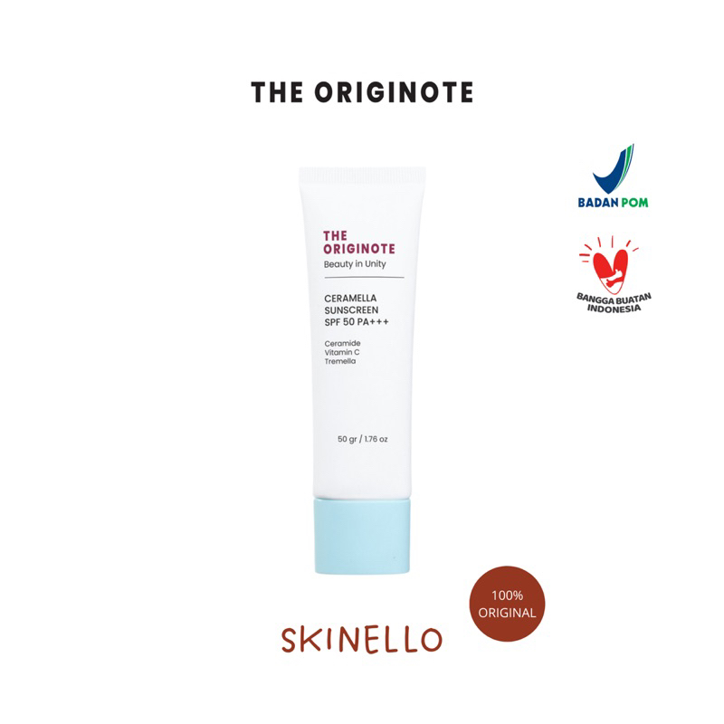 Jual THE ORIGINOTE Sunscreen Ceramella Sunscreen SPF 50 PA++++ | Shopee ...