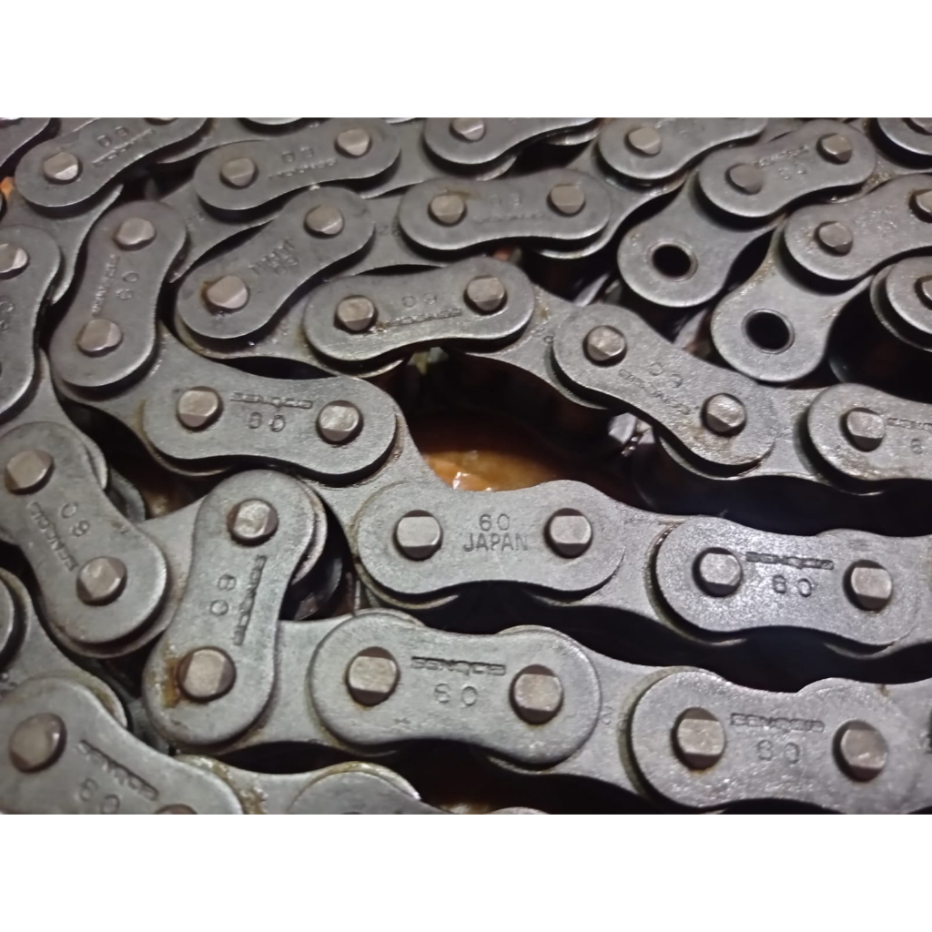 Jual Ansi Roller Chain #60 made in japan | Shopee Indonesia