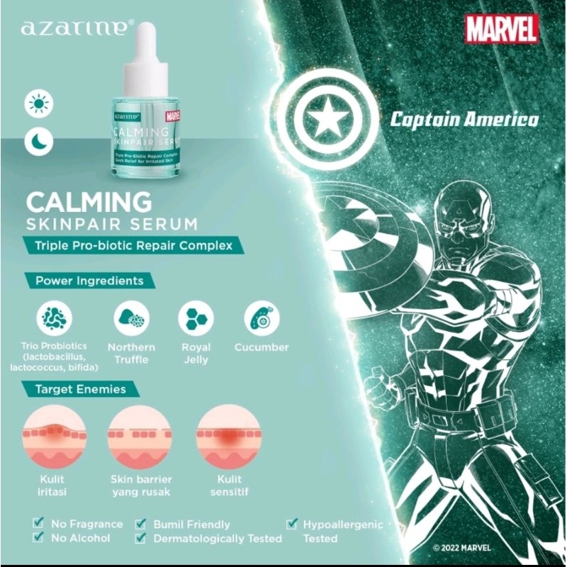 Jual Azarine Marvel Serum Niacinamide/ Brightening C / Retinol Smooth ...