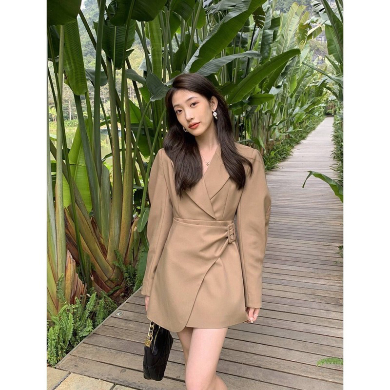 Jual Betabara Dress Basic Simple Polos Gaun Casual Formal Sopan Rapi ...