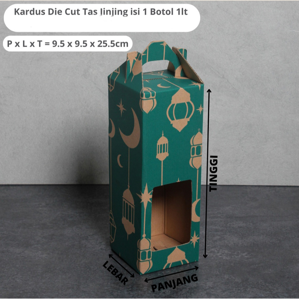 Jual 10Pcs Box Botol Kale 1 liter isi 1 Dus Hampers Botol Minuman ...