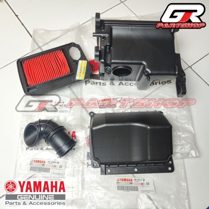 Jual BOX FILTER UDARA SET 4 BAGIAN 14D MIO SOUL FINO ORI YGP ORIGINAL ...