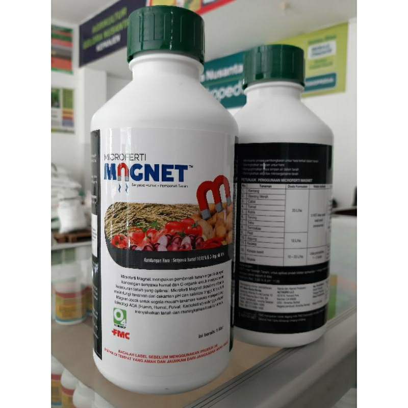 Jual Pupuk Microferti Magnet 1 Liter Senyawa Humat-Pembenah Tanah ...