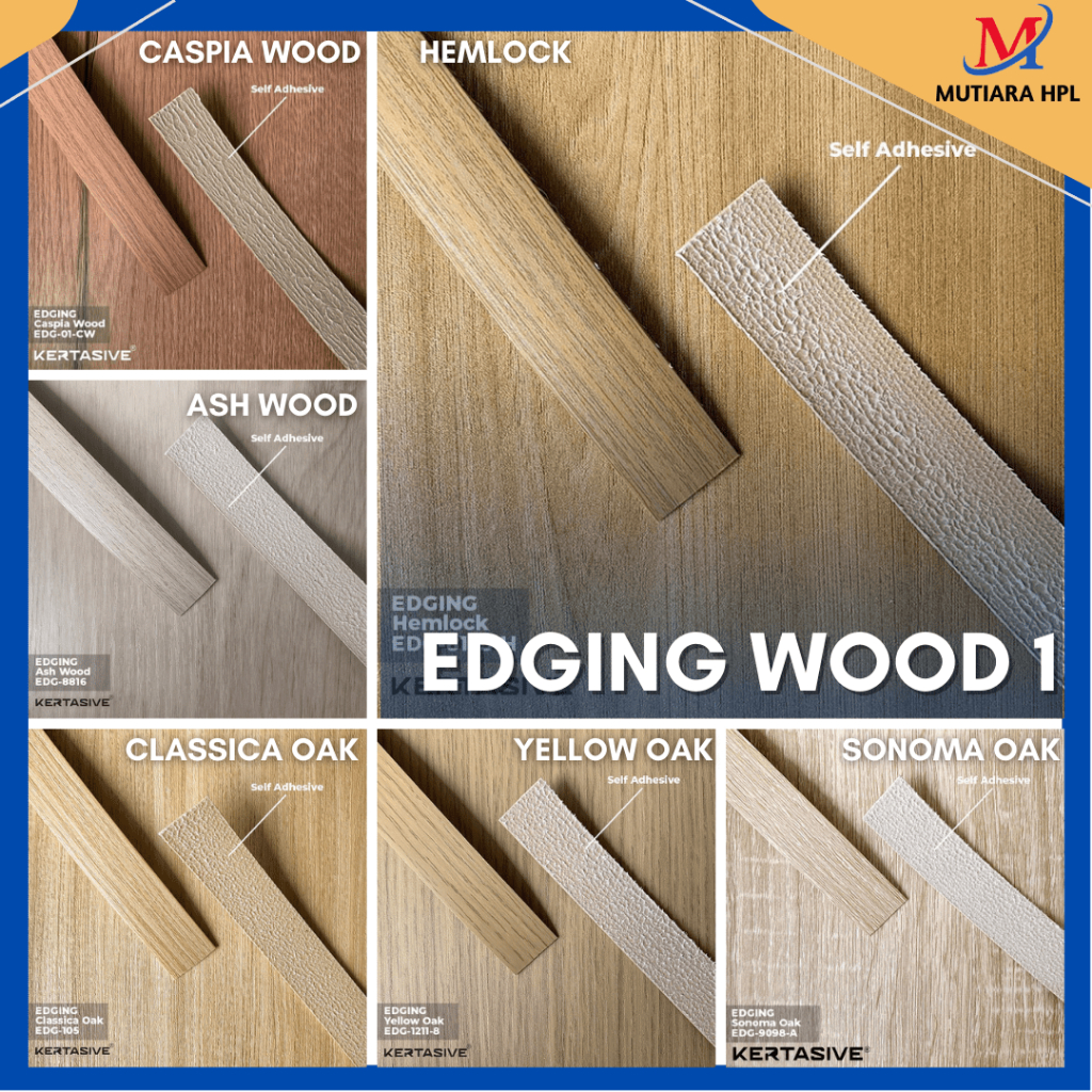 Jual EDGING WOOD SERIES 1 - PVC INTERIOR EDGING KERTASIVE | Shopee ...