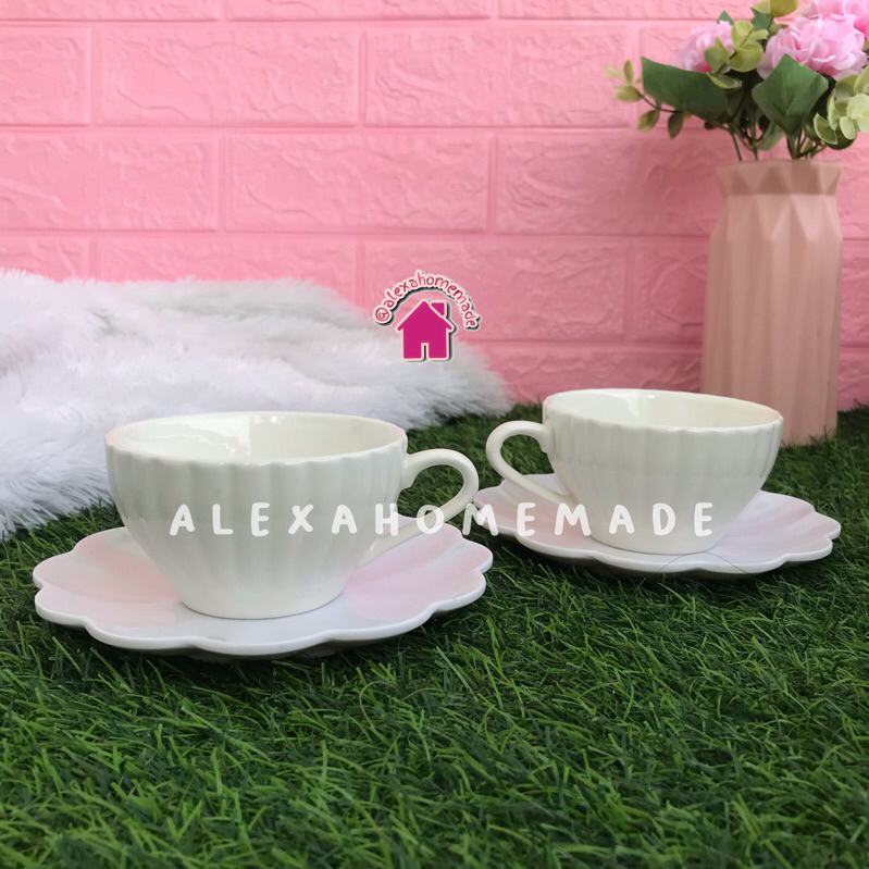 Jual TEA SET KERAMIK PINK TINKERBELL/PUMPKIN /ULIR/LABU (1 pisin 1 ...