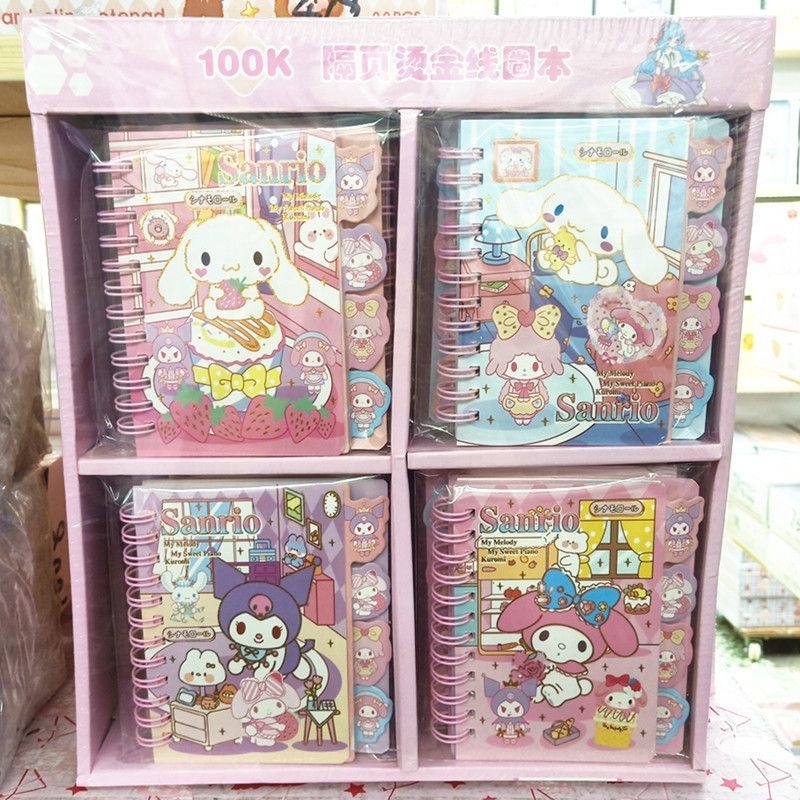 Jual Binder Note Sanrio Buku Notes Kecil Kuromi My Melody Cinnamon roll ...