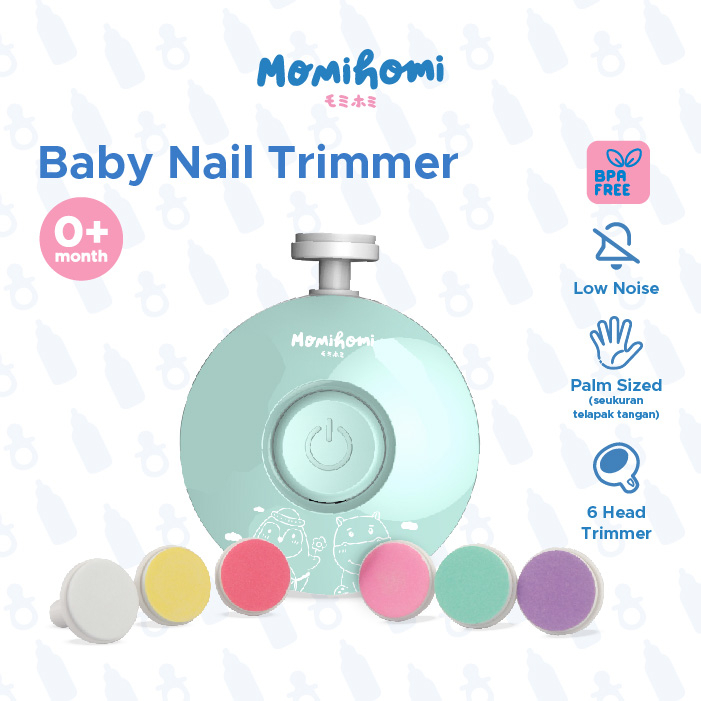 Jual MOMI HOMI - Baby Set nail trimmer electric gunting kuku bayi 02 Manicure Set Gunting Kuku ...