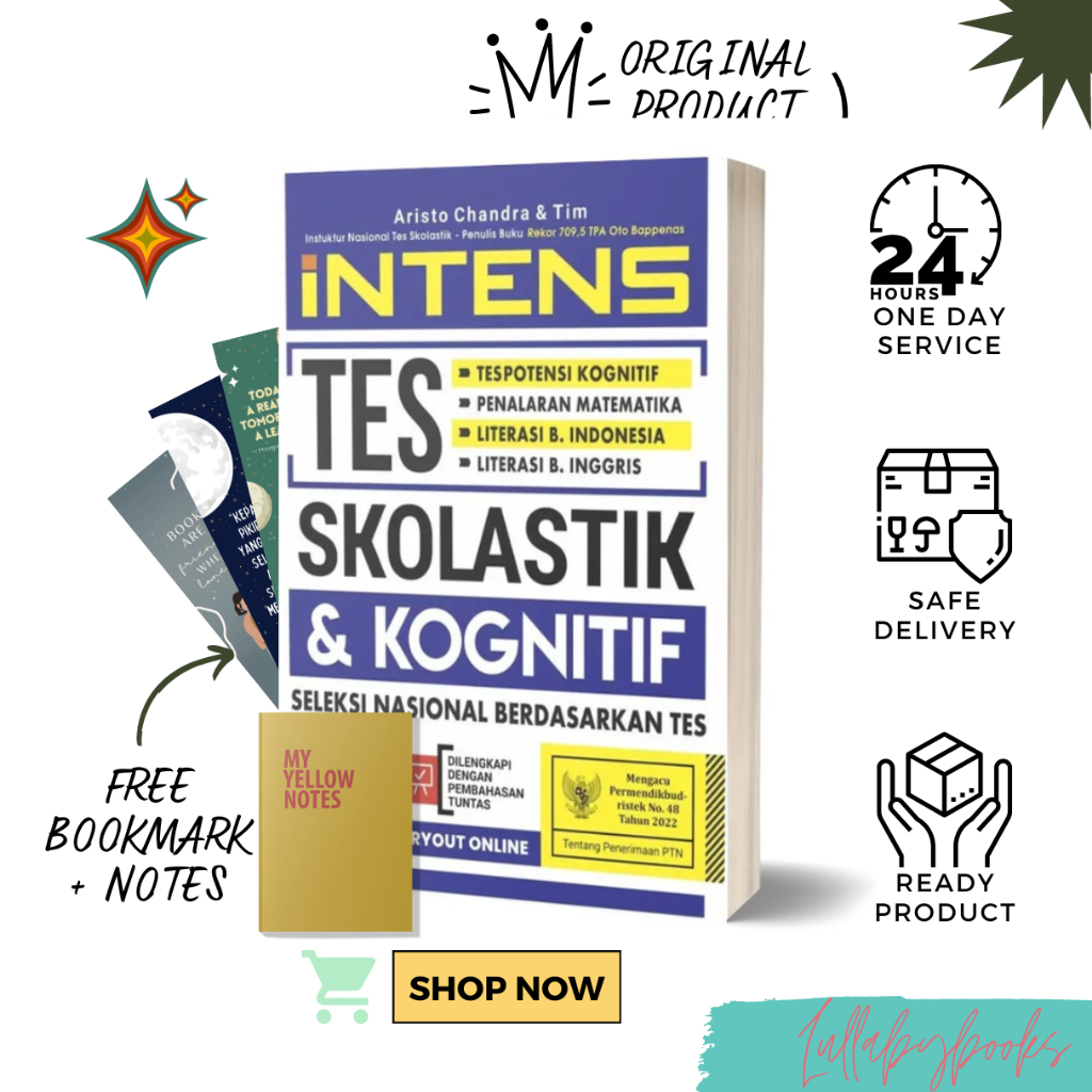 Jual BUKU TPS INTENS TES SKOLASTIK & KOGNITIF Untuk Persiapan SNBT ...