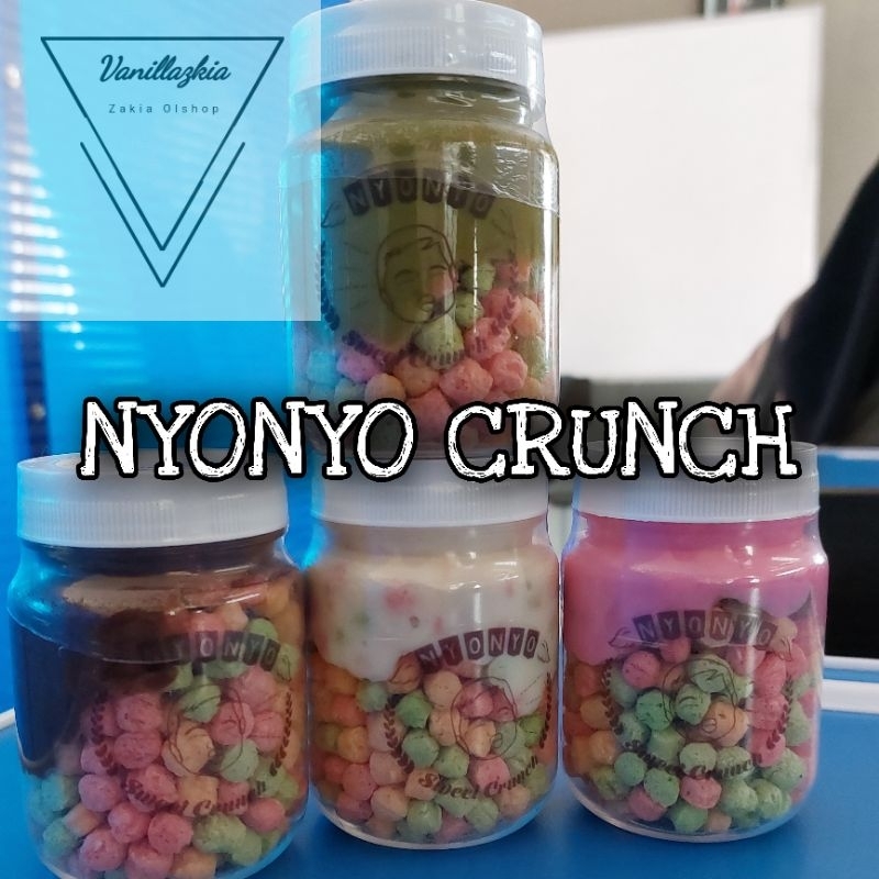Jual NYONYO CRUNCH | Coklat Lumer Dengan Rice Crispy In Jar 100g | Shopee Indonesia